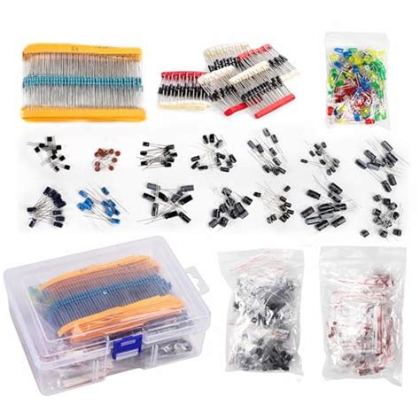 1400pcs Basic Electronics Component Assortment Kit Electrolytic Capacitor