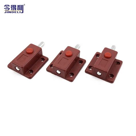 Kitchen Cabinet Concealed Door Latch Push Button Cabinet Latch