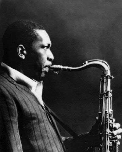 John Coltrane Playing Sax 8x10 Picture Celebrity Print Ebay