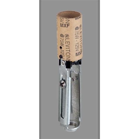 Reviews For Leviton 75w Candelabra Base One Piece Single Circuit Keyless Hickey Mount Phenolic