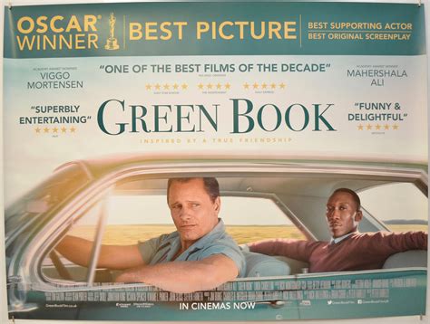 “green Book” Original Quad Poster Film Poster Movie Poster