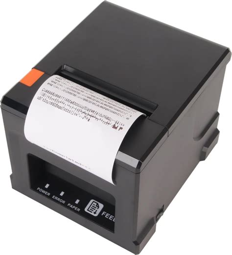 Thermal Receipt Printer Usb Ethernet Bluetooth Interface 80mm Auto Cutter Thermal Pos Printer