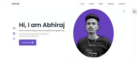 Introducing My New Personal Portfolio Website Abhi Gaikwad Posted On