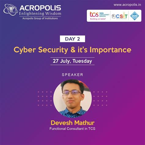 Devesh Mathur On Linkedin Cybersecurity Webinar Infosec