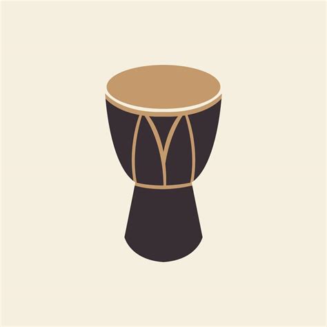 Africa Traditional Musical Instrument Logo Vector Icon Symbol Illustration Design 6941734 Vector