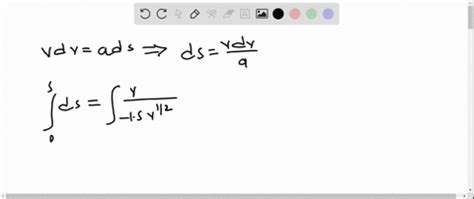 SOLVED A Particle Is Moving Along A Straight Line With An Initial