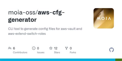 GitHub Moia Oss Aws Cfg Generator CLI Tool To Generate Config Files For Aws Vault And Aws