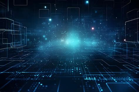 Premium Ai Image Abstract Algorithm Technology Background Generations Ai