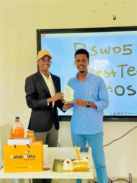 Abdullahi Mohamud Osoble On Linkedin Thank You Mr Abdirahman And Bsw05 Class