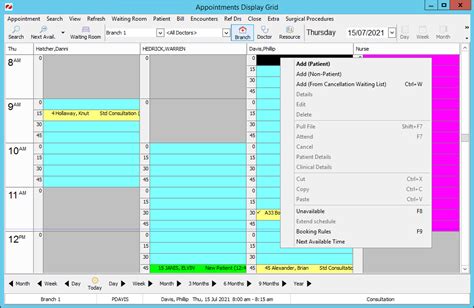 Appointment Time Slot Options Zedmed