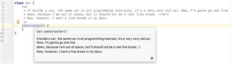 Jsdoc Pop Up Linebreaks Ides Support Intellij Platform Jetbrains