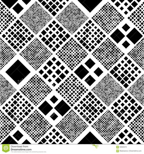 Seamless Square Pattern Stock Vector Illustration Of Element 93920472