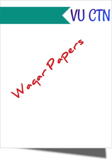 Waqar Mid Term Paper