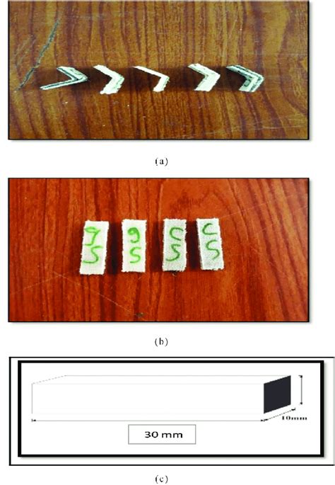 A Specimens Before Test B Specimens After Test And C The Download Scientific Diagram