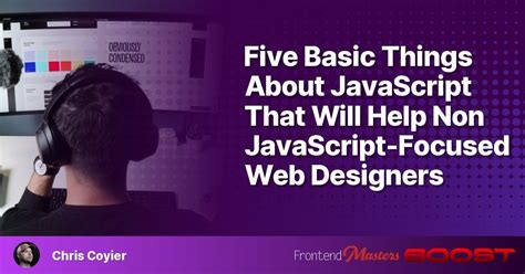 Frontend Masters On Linkedin Five Basic Things About Javascript That