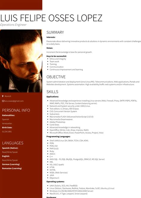 Automation Engineer Resume Samples And Templates Visualcv