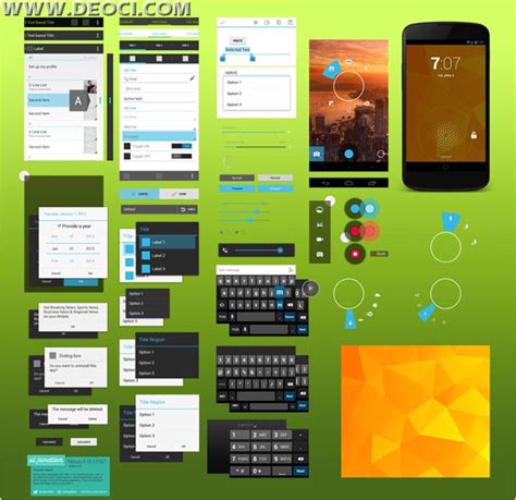 Android Gui Design Template Williamson