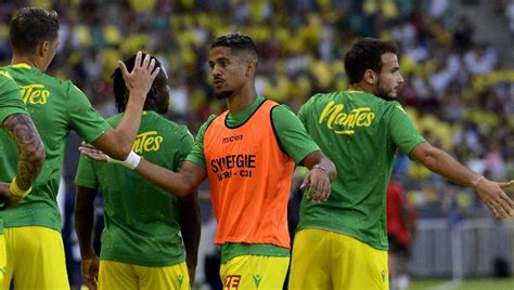 Fc Nantes Ludovic Blas À Nous De Montrer Quon A Notre Place En Ligue Europa Ici
