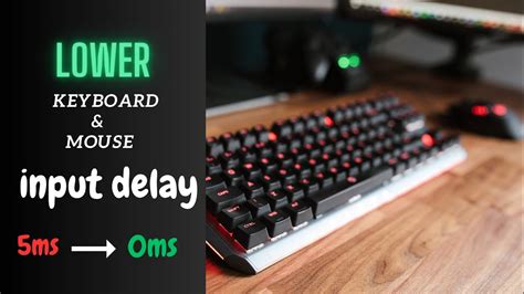 Zero Input Delay Easy Fixes For Keyboard And Mouse Lag YouTube