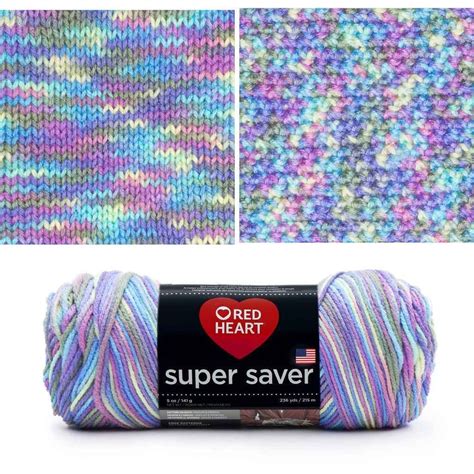 Super Saver Variegated Yarn By Red Heart Super Saver Red Heart Yarn