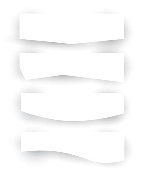 Premium Vector Shadow On White Background Design Element Template04