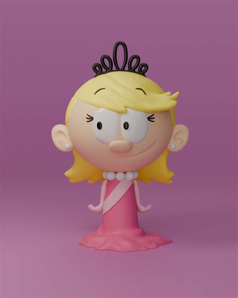 🏠 Lola The Loud House・ Stl File For 3d Printing・cults