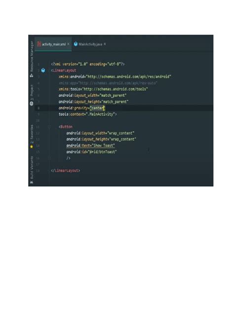 1736495487342android Toast Example Pdf