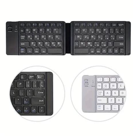 Folding Keyboard Mini Wireless Keyboard Windows Android Ios Temu