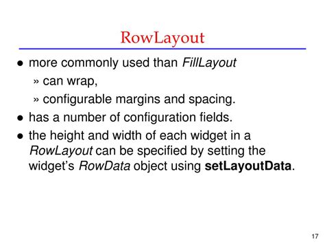 Ppt Understanding Layouts In Swt Powerpoint Presentation Free Download Id6887166