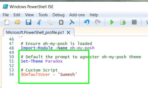 PowerShell Cmder ConEmu Posh Git Oh My Posh Powerline Customization GitHub