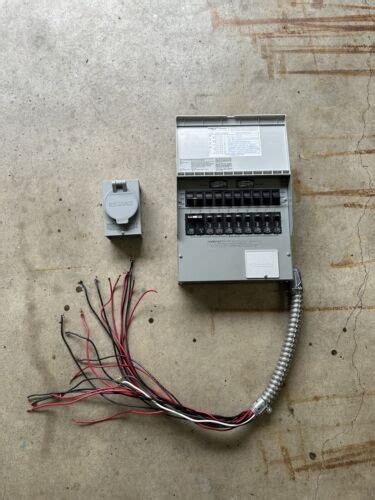 Reliance Controls 310CRK 10 Circuit Generator Transfer Switch Kit 815181012021 | eBay