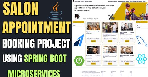 Salon Appointment Booking System With Razorpay Payment Gateway Project Using Spring Boot