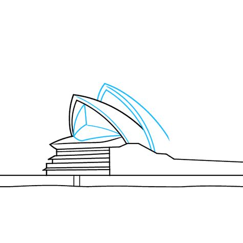 How To Draw The Sydney Opera House Really Easy Drawing Tutorial