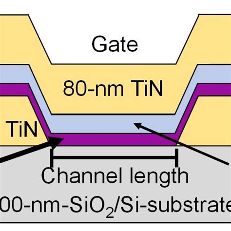 Cross Sectional Schematic Illustration Of Zrs 2 Misfet Download Scientific Diagram