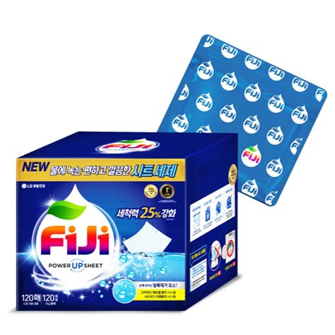 Lg Fiji Ready 30sheets 2packs Power Sheet Detergent Coffeemix T