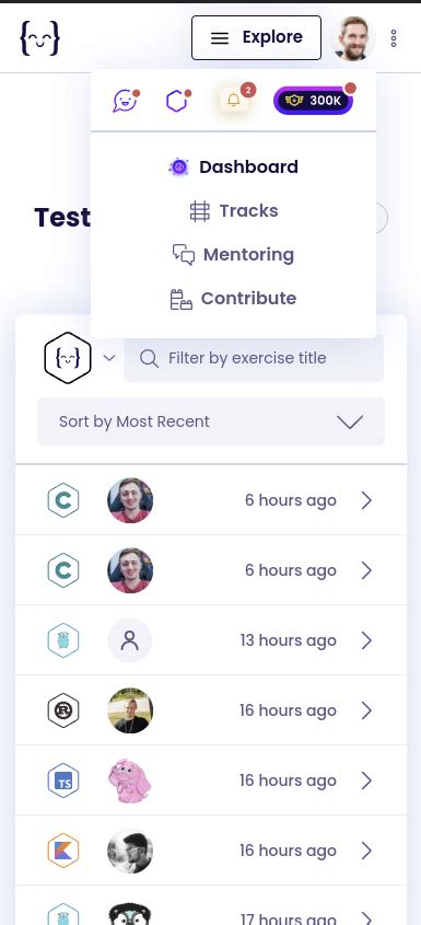 GitHub Proro Exercism Frontend Task Exercism S Testimonial Site Made With React TailwindCSS