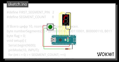 Counter7 Seginvert Wokwi Esp32 Stm32 Arduino Simulator