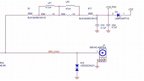 Ds90ub936 Q1 How To Select Inductor Of Poc Interface Forum Interface Ti E2e Support Forums