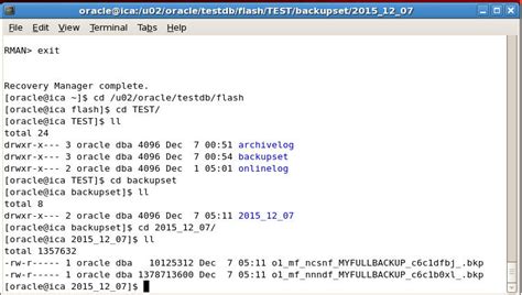 Taking Offline Backups Using RMAN DB Exam Study