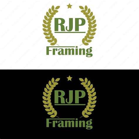 Entry 25 By Hemaldesign007 For Create Company Logo Rjp Framing