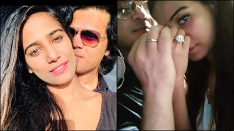 Poonam Pandeys Fiance Sam Bombay Announces Their Engagement