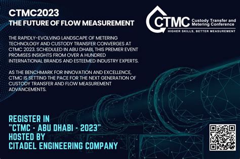 ctmc 2023 the future of flow measurement ctmc custody transfer
