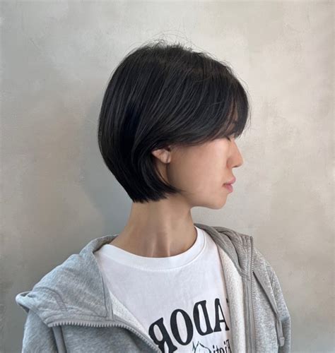 부산대미용실 Mz 세대에도 하기좋은 숏컷 스타일보브단발 여자 숏헤어스타일 추천 네이버 블로그