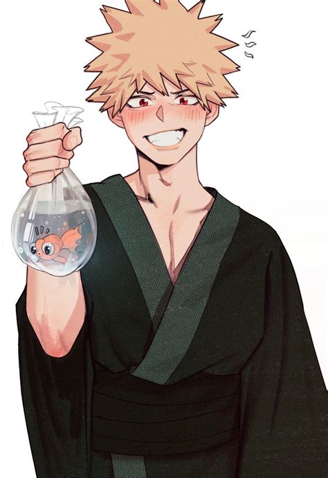 Bakugou Katsuki Boku No Hero Academia Drawn By Wengwengchim Danbooru