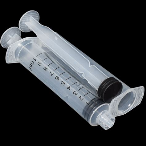 산업용 주사기 접착제 주사기 튜브 10cc 접착제 디스펜싱 주사기 배럴 세트 플런저 핸드 푸시 로드 퍼터 200 개 도구 부품