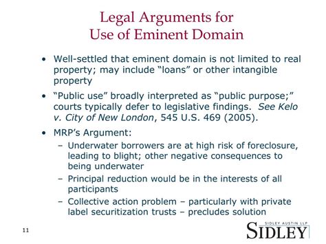 Ppt Use Of Eminent Domain To Restructure Underwater Mortgage Loans