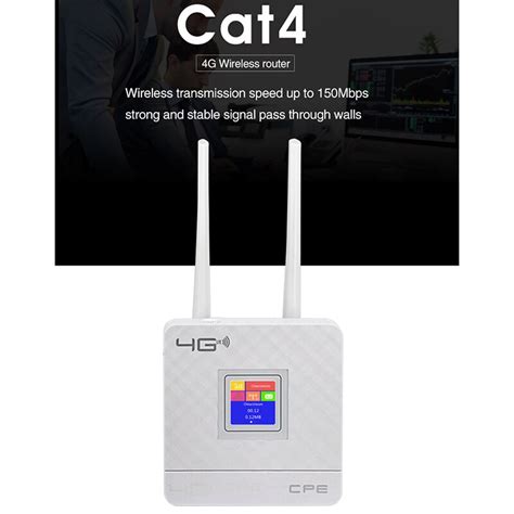 Wireless Cpe 4g Wifi Router Portable Gateway Fdd T Vicedeal