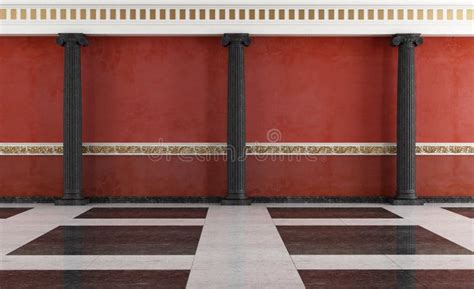 Ionic Column Stock Illustration Illustration Of Ionic 19707207