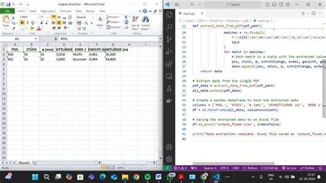 Entry 5 By Diveshs7 For Python Code Needed For Pdf Data Extraction Freelancer