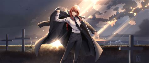 Download Makima Chainsaw Man Anime Chainsaw Man Hd Wallpaper By Laubun